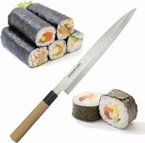 Bunmei Japonský ostrý Nůž Yanagi Sashimi na filetování sushi 27 cm