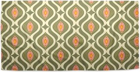 Sablio Ručník Retro ornament - 50x100 cm