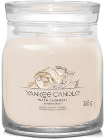 Yankee Candle – Signature svíčka Warm Cashmere (Hřejivý kašmír) Velikost: střední 368 g
