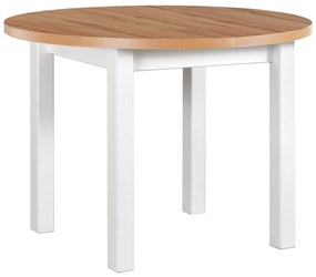 Jídelní stůl Sting 4 Zvolte barvu horní desky: Bílý (borovice andersen), Zvolte barvu nožek: Ořech - nut