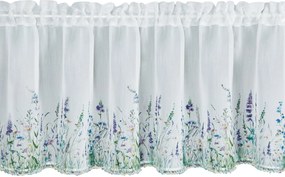 KRÁTKÁ ZÁCLONA NA PÁSCE MEADOW 150X40 CM KVĚTY
