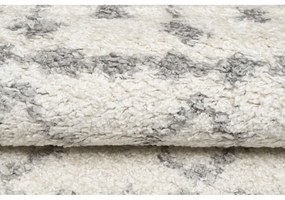 Kusový koberec shaggy Poema krémový 200x290cm