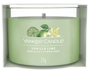 Yankee Candle Votivní svíčka ve skle Vanilla Lime, 37g