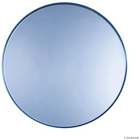Zrcadlo Scandi Mono Navy Blue Rozměr: Ø 100 cm