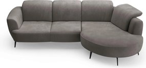 XXXLutz ROHOVÁ SEDAČKA, textil, barvy grafitu Sit & More - Sedací soupravy - 000144018512