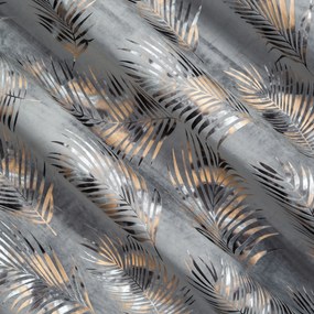 ZATEMŇOVACÍ ZÁVĚS NA KROUŽCÍCH GLORIA 140X250 CM VZOROVANÁ
