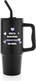 Personalizovaná nerezová termoska s barevným víčkem - když to nezvládne … tak nikdo