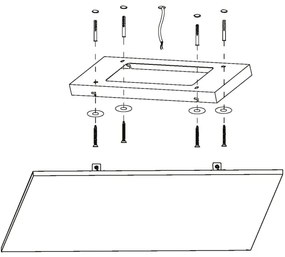 Eglo 98564 - LED RGB Stmívatelné stropní svítidlo TURCONA-C LED/30W/230V + DO