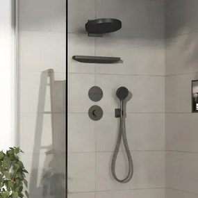 Hansgrohe ShowerSelect Comfort S kartáčovaný černý chrom / Ventil pod