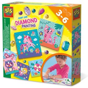 Ses Malování a tvoření - diamantová zvířátka