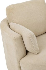 Béžové relaxační křeslo Swivel - 100*109*89cm