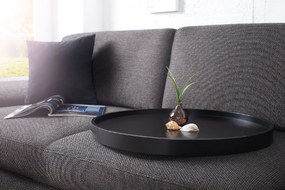 Noble Home Konferenční stolek Vedul, 60 cm, černá/měď