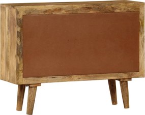 Příborník masivní mangovníkové dřevo 90 x 30 x 69 cm 246789
