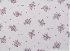 Bavlněná utěrka Lavander Garden - 50*70 cm