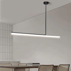 Toolight Toolight, LED stropní svítidlo 120cm, 14W, APP1659-CP, černá, OSW-06990