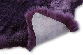 Wooline ovčí kůže Topline fialová 110 x 60 cm