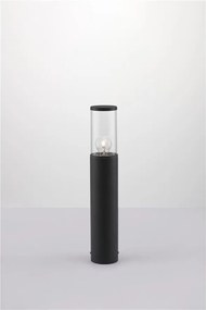 NV 9060182 Venkovní sloupkové svítidlo ZOSIA tmavě šedý hliník a čirý akryl E27 1x12W 220-240V bez žárovky IP65 - NOVA LUCE