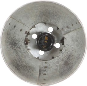 Industriální stolní lampa stříbrná kulatá 58 x 18 x 90 cm E27 320551