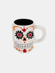 Sinsay - Hrnek s halloweenským motivem - bílá