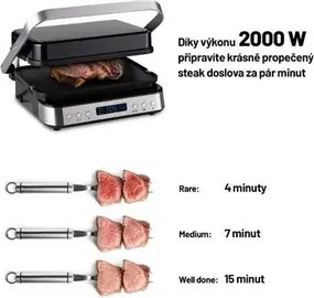 Lauben Contact Grill Deluxe 2000ST / kontaktní grill / 2000 W