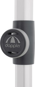 Doppler EXPERT zahradní slunečník 220 x 140 cm bordó