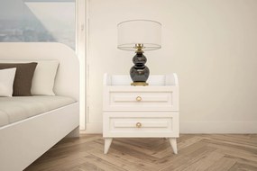 Hanah Home Noční stolek Tango 601 - White, Bílá