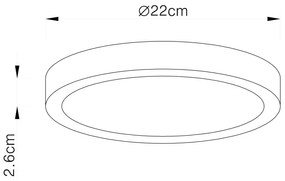 GLOBO VITOS 12366-30 Stropní svítidlo