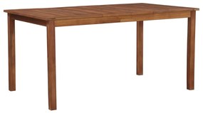 Zahradní stůl 150 x 90 x 74 cm masivní akáciové dřevo - Default Title
