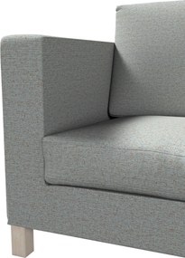Potah na pohovku IKEA  Karlanda 3-místná nerozkládací, krátký barva modrá látka pletený vzor