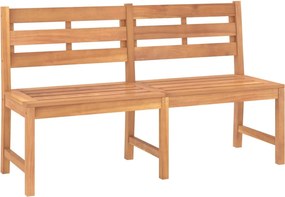3dílný zahradní jídelní set masivní teakové dřevo 3157199