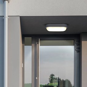 LED venkovní osvětlení oválné Solight WO744, 13W, 910lm, 4000K, IP54, 21cm