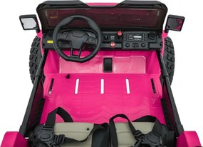 Elektrické autíčko Extreme Sport 4x4 růžové