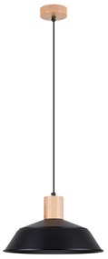 Sollux Lighting Závěsné svítidlo FANO Černá