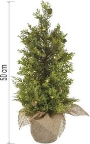 EMOS LED svítící stromek 50cm DCTW31