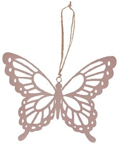 Morex Závěsný motýl růžový K1445-05