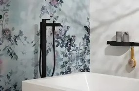 Hansgrohe Zesis S vanová baterie matná černá / Podlahová montáž / Páko