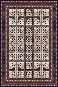 Kusový koberec Plekti navy blue 133 x 190 cm