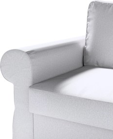 Potah na pohovku IKEA Backabro 2-místná, rozkládací barva šedá látka pletený vzor