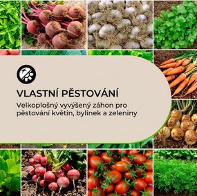 Blumfeldt High Grow vyvýšený záhon 200 x 80 x 100 cm ocelový vlnitý plech, snadná montáž