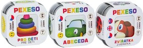 Dětské hry PEXESO sada 3 ks