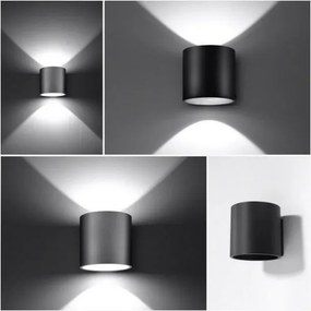 Nástěnné svítidlo SOLLUX Orbis 1 G9 1x40W bez zdroje SL.0049 šedá