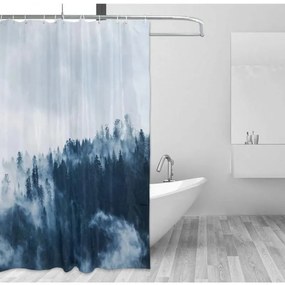 Flamenco Mystique Voděodolný sprchový závěs s 3D tiskem 200x180 cm ZPR22