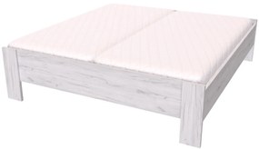 Nábytek Mikulík Zvýšená postel NEDO, 180×200 cm Dekor: Bílá struktura