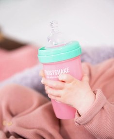 Twistshake Kojenecká láhev Anti-Colic 180 ml Pastelově růžová