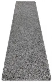 Dywany Luszczow Kusový koberec, běhoun SOFFI shaggy 5 cm šedá Rozměr koberce: 60 x 300 cm