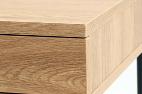 Designový psací stůl Lakshmana 120 cm přírodní dub