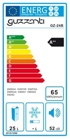 Guzzanti GZ 24B termoelektrický chladicí box, 40 x 37,5 x 29,5 cm