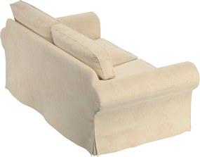 Potah na pohovku IKEA  Ektorp 2-místná, nerozkládací barva ekr látka lesklé, sametová