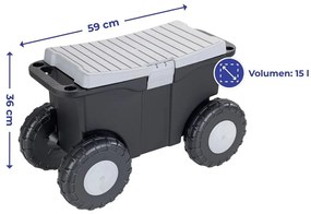 Zahradní box na kolečkách – Maximex