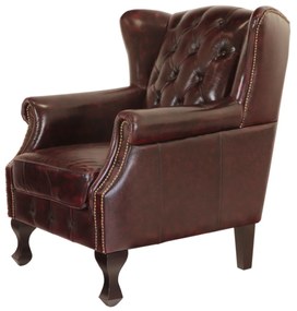 furniture-nabytek.cz - Křeslo Aberdeen z pravé hovězí kůže